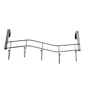 Southern Homewares Over The Door 5 Hook Storage Organizer Rack