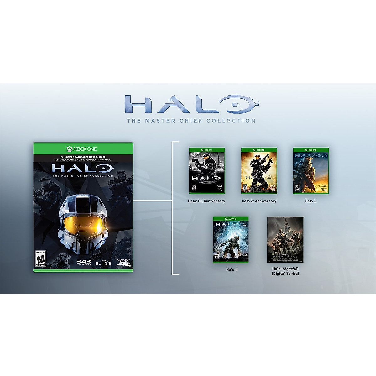 Xbox One Special Edition Halo: The Master Chief Collection 500GB Bundle