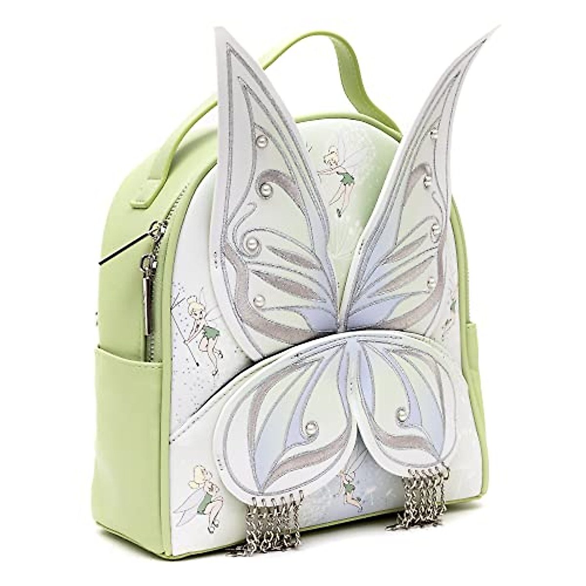 Danielle Nicole X Disney Tinker Bell Keyhole Pixie Dust Crossbody Bag - Fashion Cosplay Disneybound Cute Crossbody Bags, Multicolor