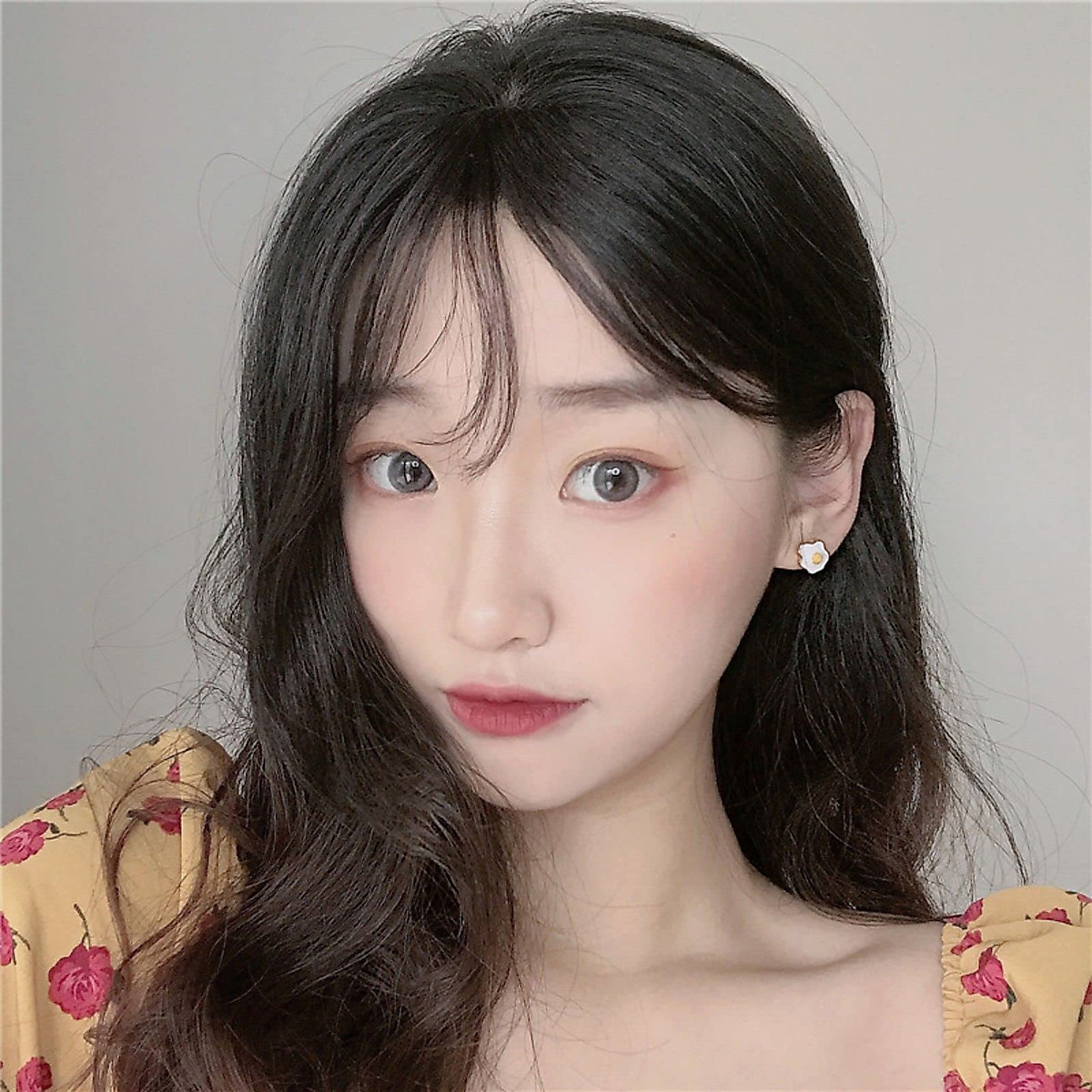 Cute Fried Egg Stud Earrings Funny Gold Plated Poached Egg Dangle Earrings for Women Kitchen Cooking Statement Jewelry Gifts