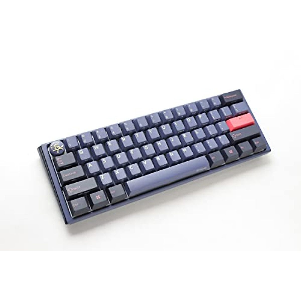 Ducky One 3 Mini Cosmic Blue 60% Hotswap RGB Double Shot PBT Quack Mechanical Keyboard Cherry MX Brown