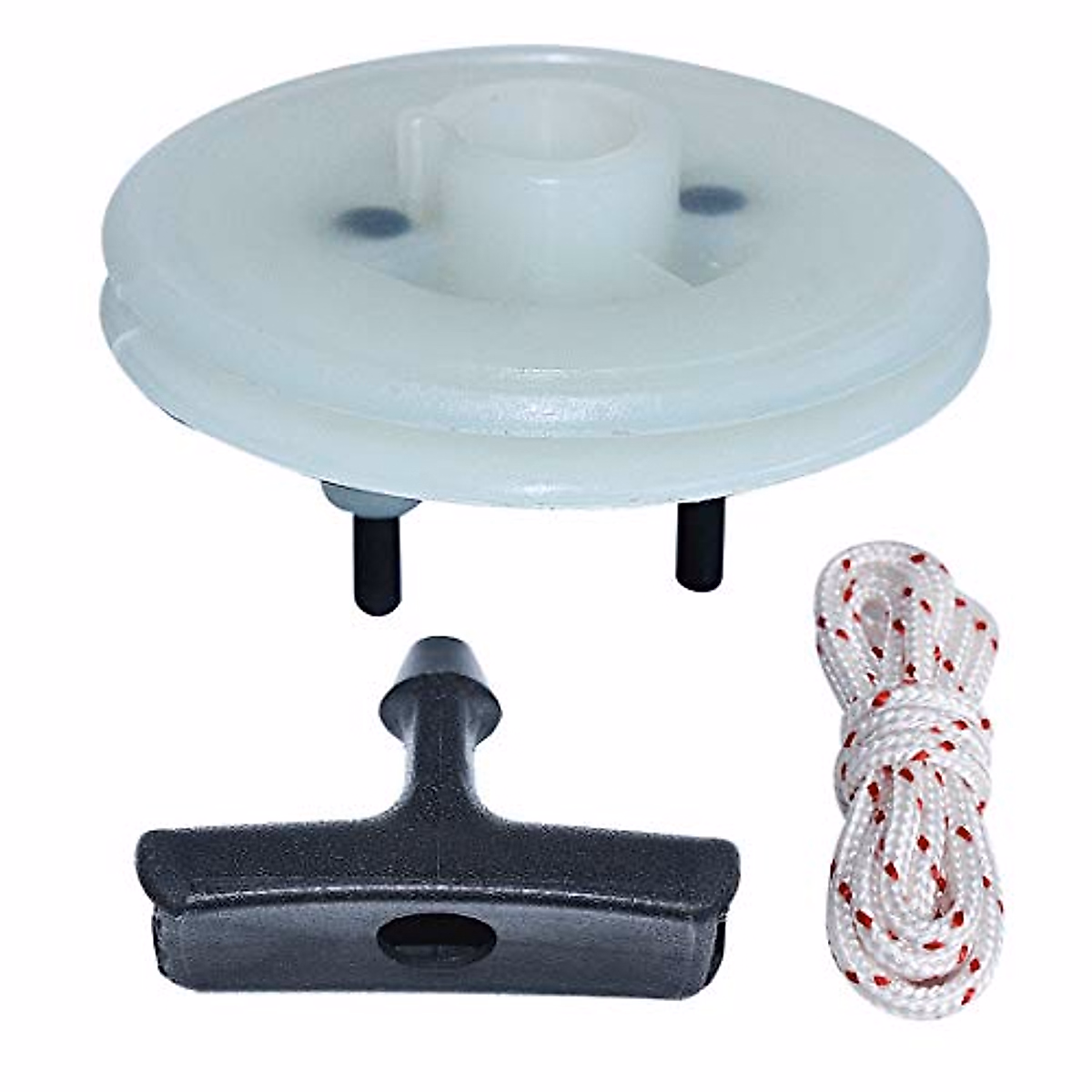 AUMEL Recoil Starter Pulley Kit for Husqvarna 550XP 545 555 560XP Saw Replace 505158101.