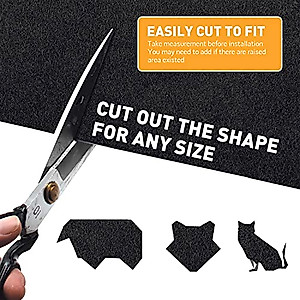 Chimailong Speaker Box Carpet Fabric Black: Car Trunk Truck Auto Automotive Liner Speakers Subwoofer Interior Cover Roll Carpeting for Sub Box Polyester Fiber Material 47 X 65 in 21.25 Sqft（Folded）