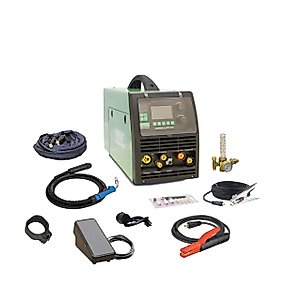 LightningMTS 225 Welder AC/DC TIG with PULSE/MIG/Stick 200 Amp Dual Voltage 110v/220v