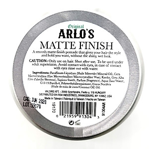Arlo's Pomade - Matte 3 ounce