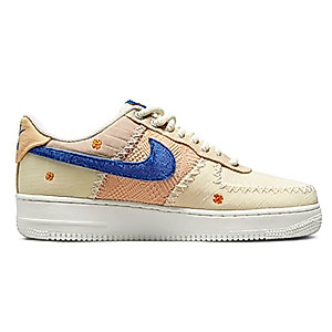 Nike Mens Air Force 1 Low DV2215 100 Los Angeles Flea - Size 10 Sail/Blue