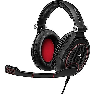 Sennheiser EPOS Game Zero Black Gaming Headset - Stereo - Mini-Phone (3.5mm) - Wired - Over-The-Head - Binaural - Circumaural - Noise Cancelling, Uni-Directional Microphone - Black