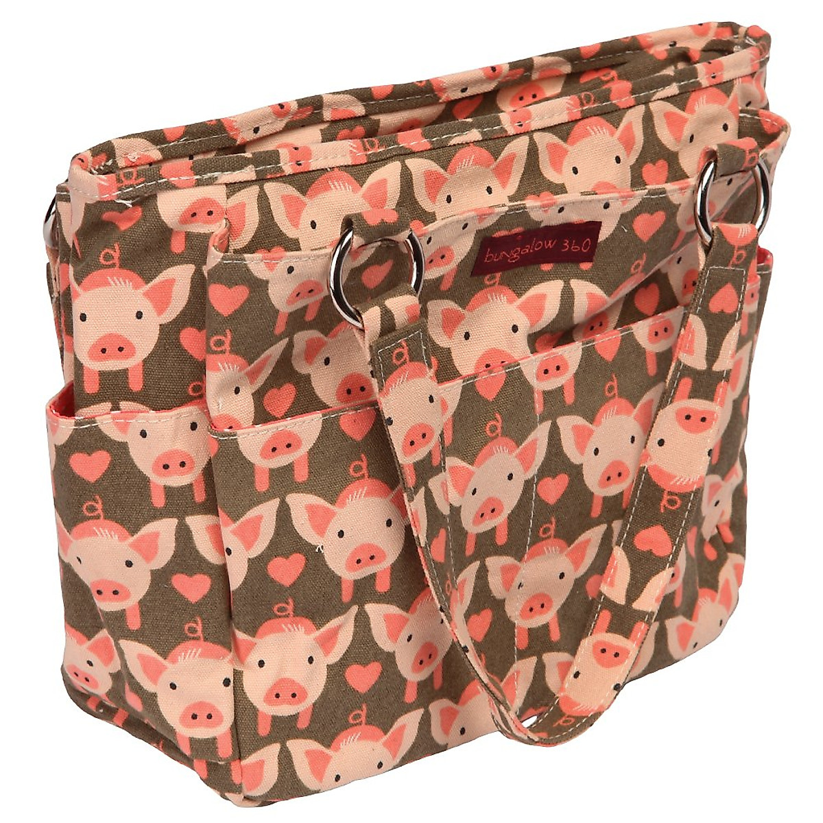 Bungalow 360 Pocket Bag - Pig, Medium