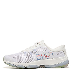 Ryka Womens Perform Sneaker, Brilliant White, 8 US