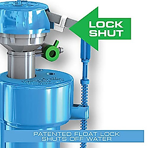 Danco HYR460 Hydroright HyrdroRight Universal Water-Saving Toilet Repair Kit with Dual Flush Valve, Push Btton Handle, White