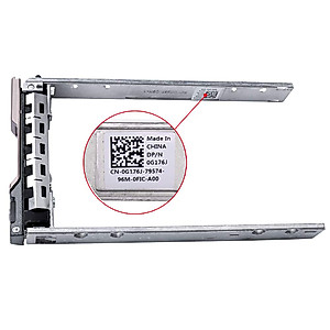 2.5" inch G176J 0G176J G281D KG7NR SAS SATA Hard Drive HDD Tray Caddy Compatible for Dell PowerEdge T440 T640 R330 R430 T430 R630 T630 R730 R830 R930 R320 R420 Server and More - Hot-Swap Tray (2-PACK)