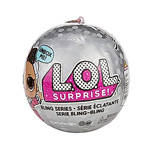 L.O.L. Surprise Bling Series with Glitter Details & Doll Display, Multicolor