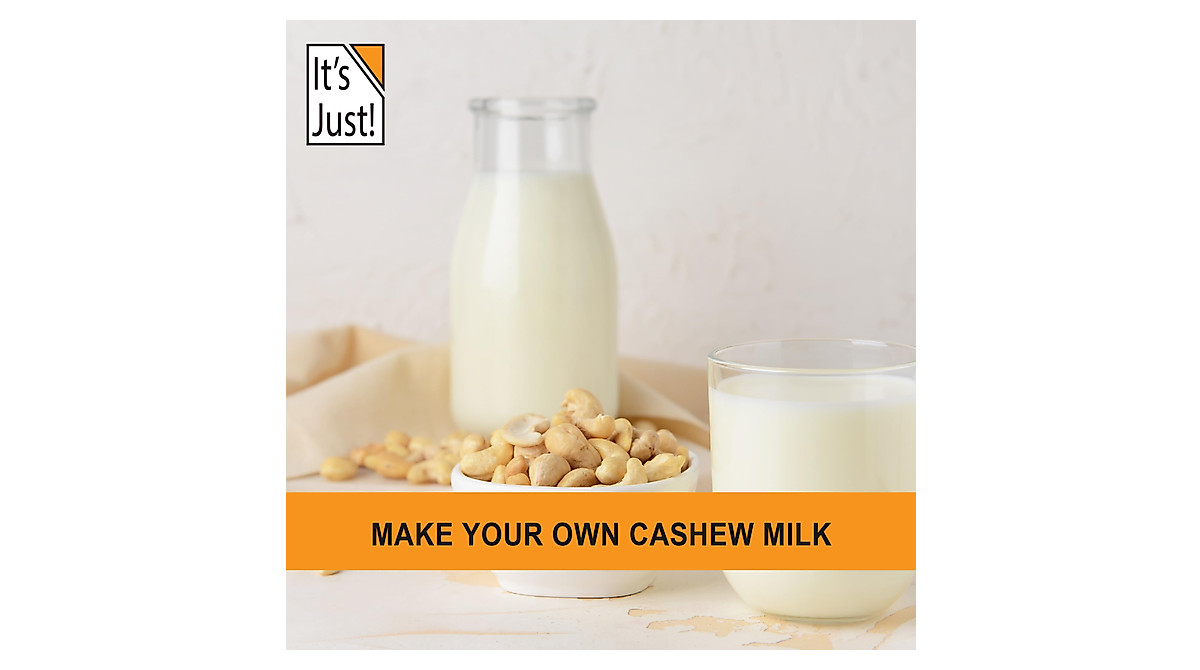 Premium Whole Cashews - Raw, Unsalted & Large Size Nuts | It's Just