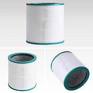 WOCASE True HEPA Replacement Filter Compatible with Dyson Tower Purifier Pure Cool Link TP01, TP02, TP03, BP01, Part No.968126-03