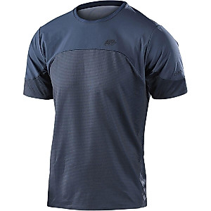 Troy Lee Designs Cycling MTB Bicycle Mountain Bike Jersey Shirt for Men, Drift Jersey SS (Charcoal, Medium)