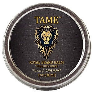 Beard Oil Conditioner 3-in-1 Set by Caveman - Tame and Strengthen with Beard oil and Moisturize with Beard Balm - Smooth and Finish with Beard comb