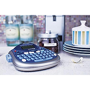 DYMO Authentic Lt Paper Labeling Tape for LetraTag Label Makers, 1/2" (12mm), Black Print On White Tape, 6-Pack