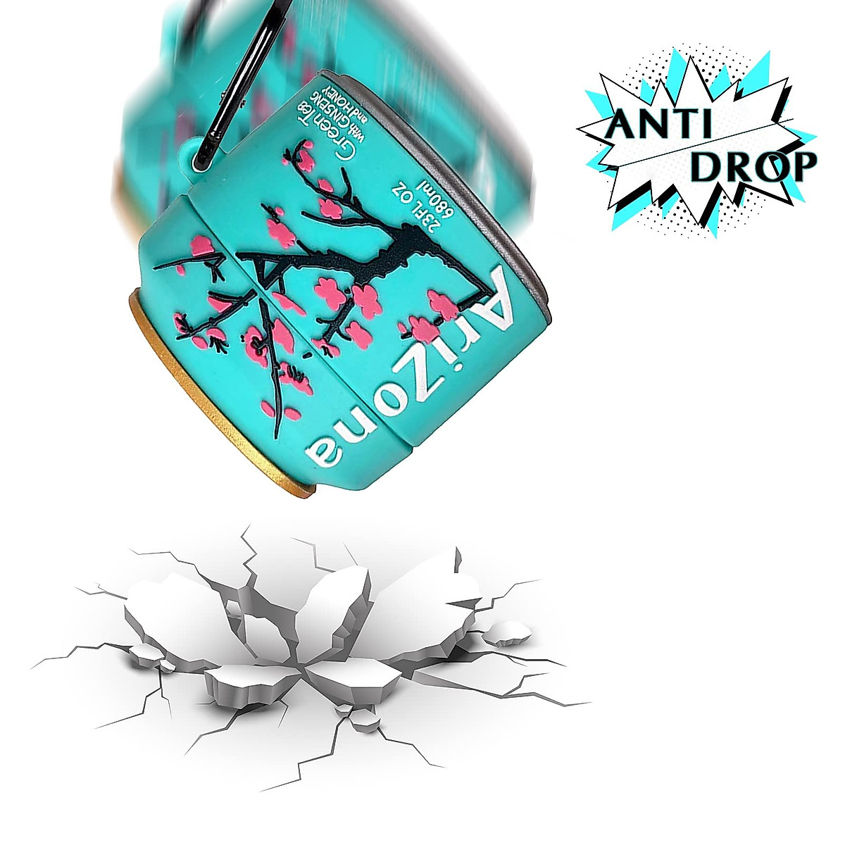 Cases for Airpod Pro Case, Cute 3D Funny Drinking Bottle Air pods Pro Case, Soft Silicone Portable Cover Fashion Cool Fun Stylish Air Pods Pros Shell Cases for Girls Women Boys Kids Teen