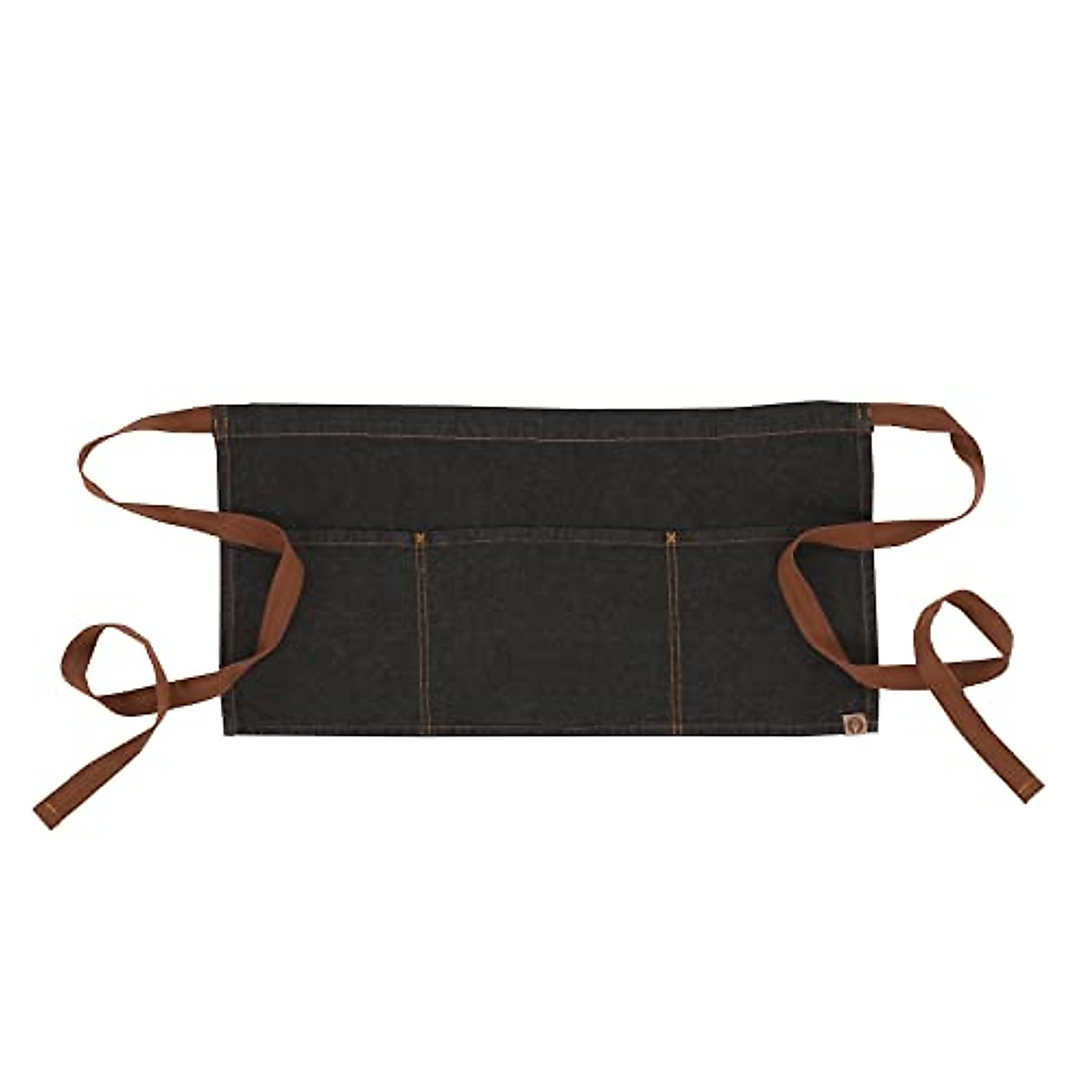 Chef Works Unisex Memphis Waitress Apron, Black, One Size