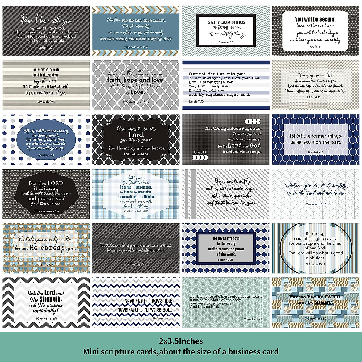 100 Prayer Cards for Women with Assorted Bible Verses, Mini Scripture Cards for Women’s Bible Studies, Inspirational Religious Christian Gifts for Women