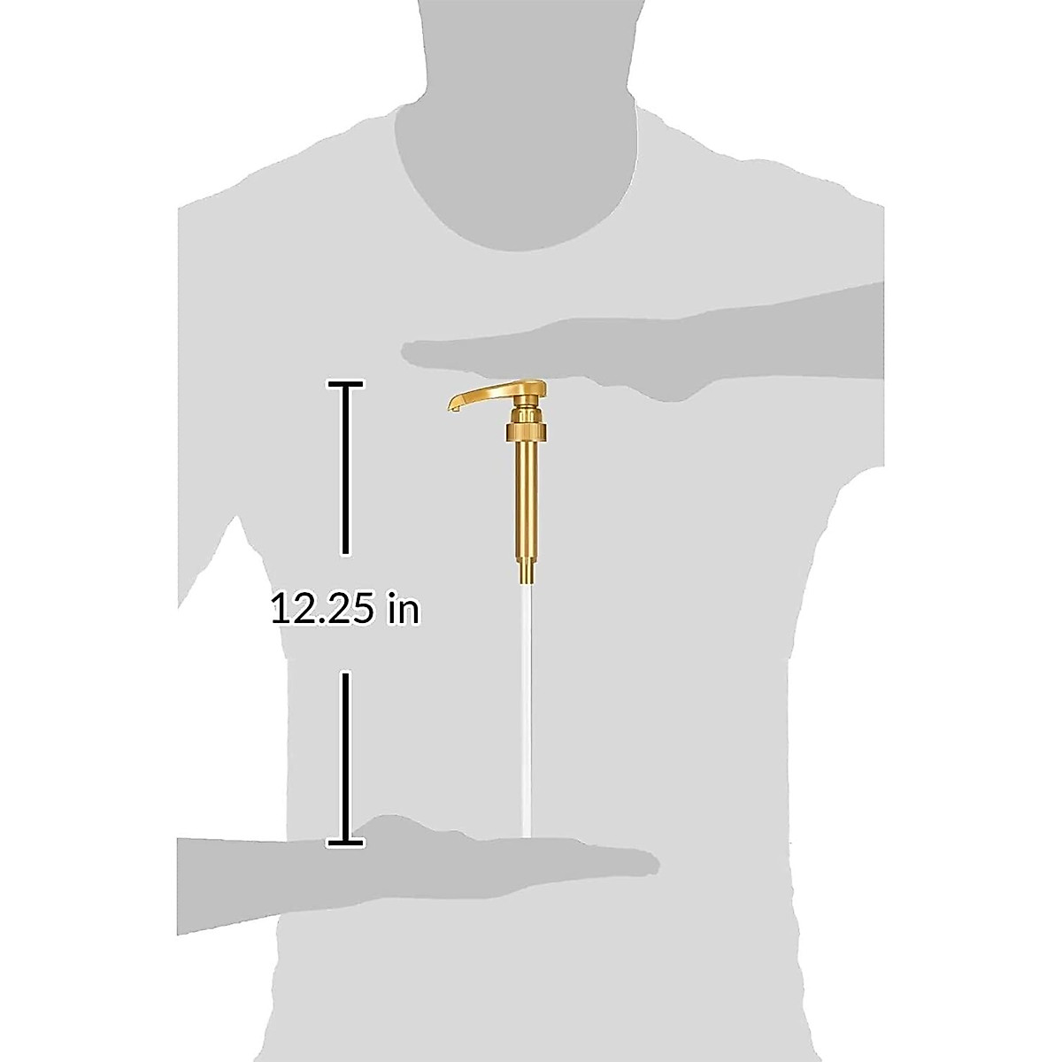 Torani and DaVinci fit Syrup (25.4 oz-750ml) Pump - Pack of 2