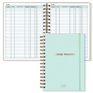 S&O Budget Tracker Notebook - Spending Schedule Notepad to Stay Organized - Savings Journal - Finance Planner - Expense Diary & Money Book - 160 Pages, 6.4” x 8.4”