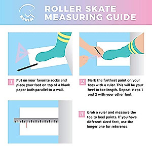 C SEVEN C7skates Dark Magic Quad Roller Skates (Queen Bee, Women's 6 / Youth 5 / Men's 5)