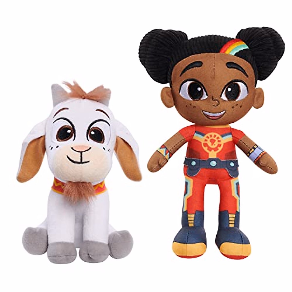 SUPER SEMA 2-Piece Plush Stuffed Animals Set, Kids Toys for Ages 2 Up, Gifts and Presents, Amazon Exclusive