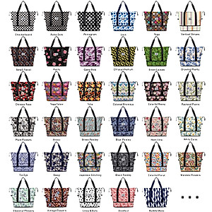 NPBAG Women Travel Duffel Bag, Multi Functional Large Expandable Weekender Carry-on Tote, Gym Workout Overnight Mommy Hospital Bag for Labor and Delivery