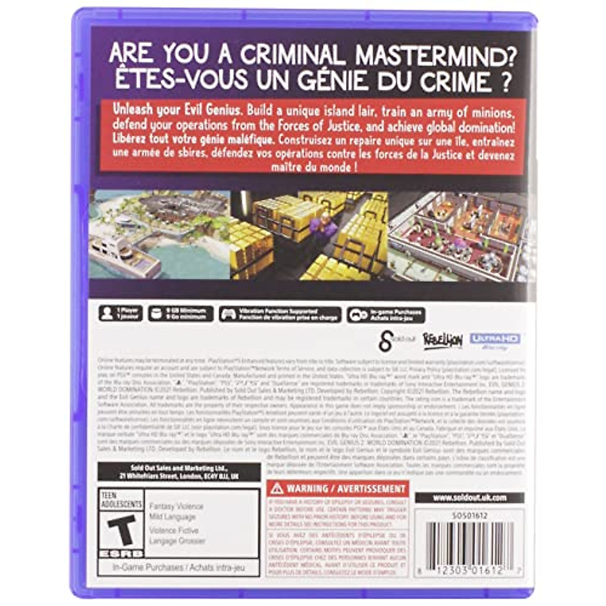 Evil Genius 2: World Domination