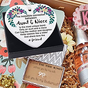 Aunt Gifts for Birthday Gifts for Aunt from Niece, Niece Gifts From Aunt, Mothers Day Thank You Gifts Christmas Gifts for Aunt Niece HP006