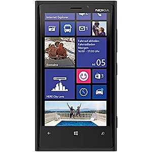 Nokia Lumia 920 32GB Unlocked 4G LTE Windows Smartphone w/PureView Technology 8MP Camera - Black