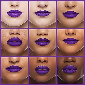 NYX PROFESSIONAL MAKEUP Liquid Suede Cream Lipstick - Amethyst (Deep Neon Purple)