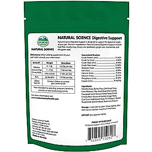 Oxbow Animal Health Natural Science Digestive Support for Small Animals, 60 Wafers, Made in The USA (3 Pack)