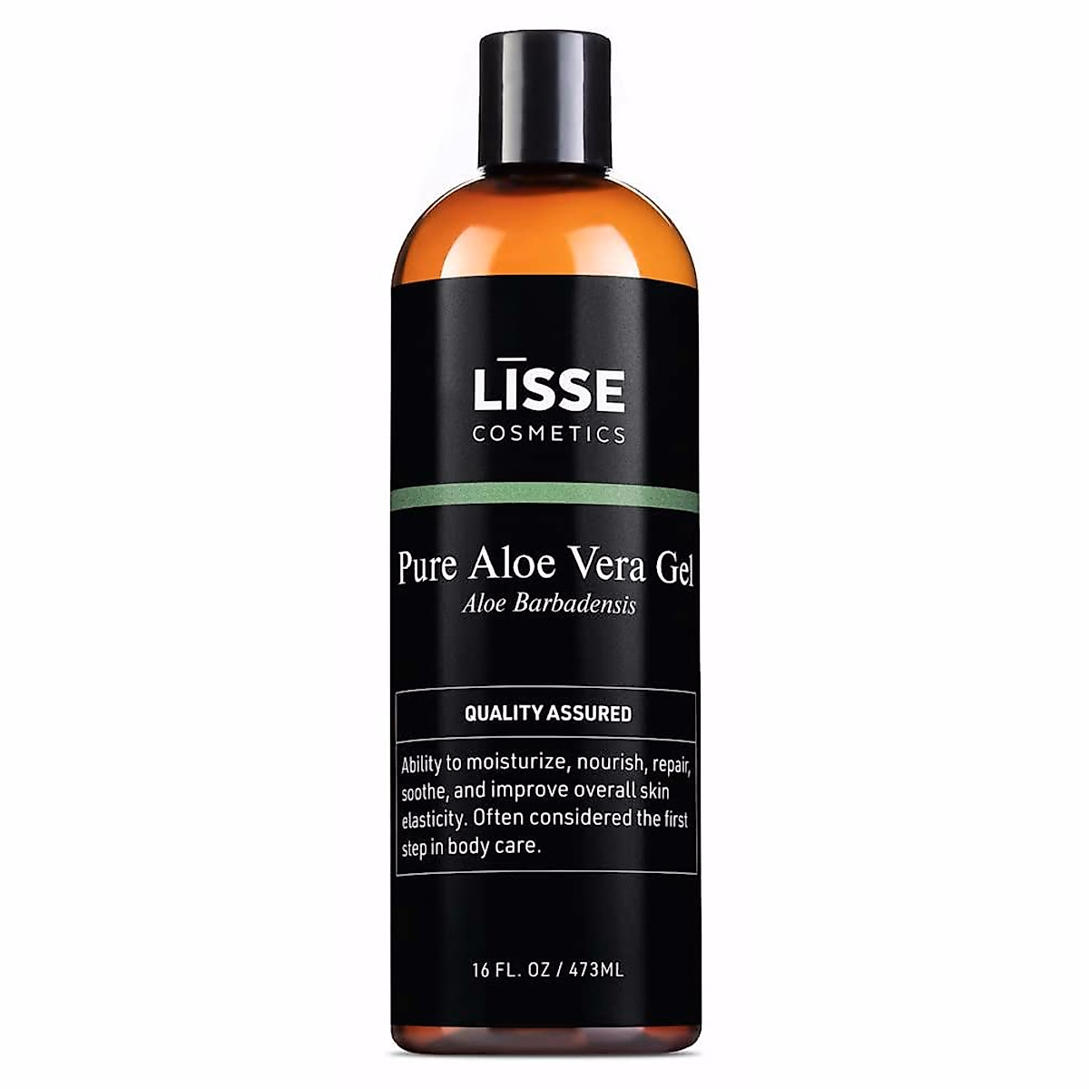 Lisse 100% Pure Aloe Vera Gel Cosmetic/Therapeutic Grade– Batch Tested and Verified – Premium Quality you can Trust 16oz