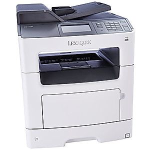 Lexmark MX410de Monochrome All-In One Laser Printer, Scan, Copy, Network Ready, Duplex Printing and Professional Features