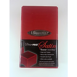 Bright Yellow Satin Tower Deck Box