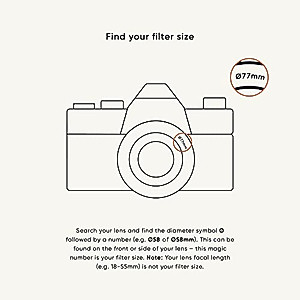 Urth 49mm Lens Filter Caps