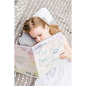 Slumberkins The Feels Set - Includes 5 Mini Feels Plush Toys, Interactive Story Book, & Slumberkins Mountain Pillow for Easy Storage - Social Emotional Tools for Ages 0+