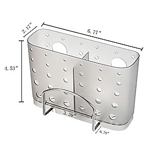 Sink Caddy Sponge Holder, Eunion Suction Kitchen Sink Organizer