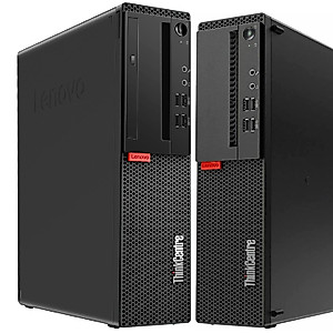 Lenovo ThinkCentre M710 SFF Desktop Intel i7-6700 16GB RAM 256GB NVMe SSD 2TB HDD Wireless Keyboard & Mouse Pad Built-in AX200 M.2 WiFi 6 Bluetooth Windows 10 Pro (Renewed)