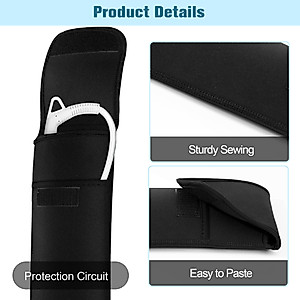 ALEIFLE Heat-Resistant Storage Bag Travel Case Cover Pouch for Hair Straightener Curling Iron Flat Iron