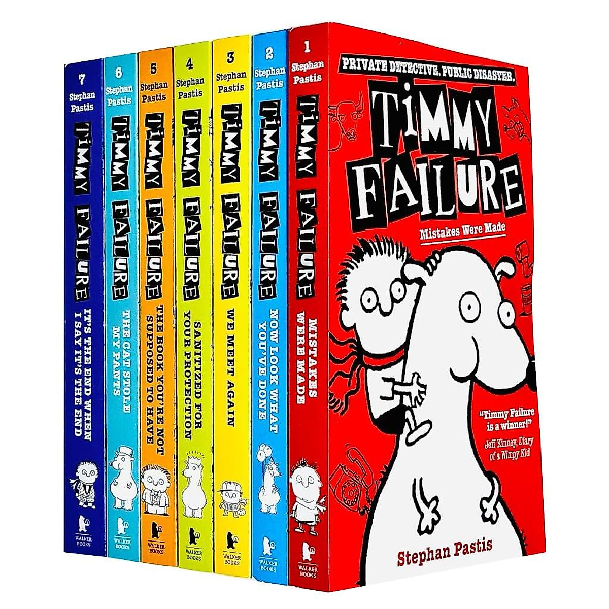 Timmy Failure's Finally Great 7 Books Collection Boxed Set