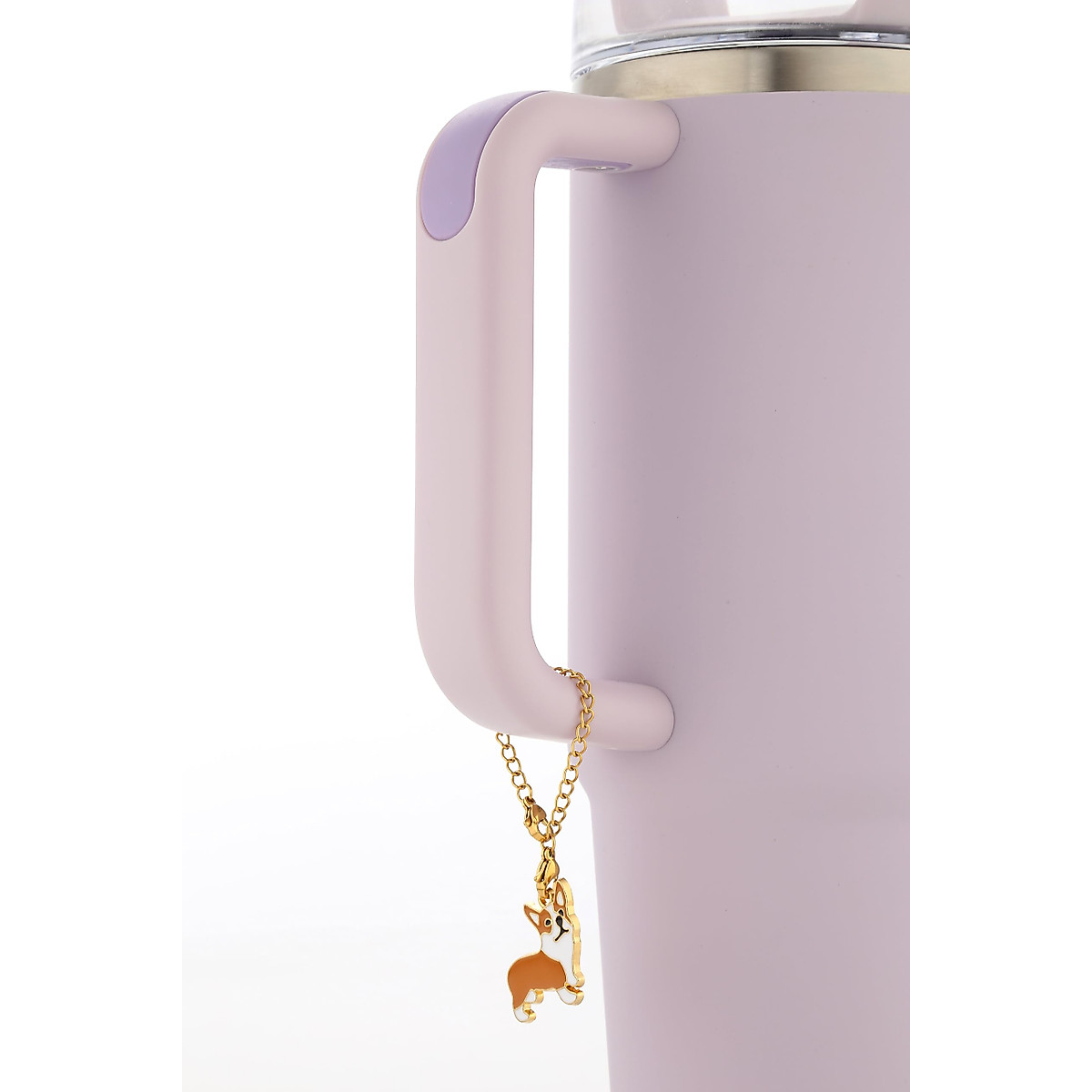 CIZULFY Charm for Stanley Cup Accessories, Cute Dog Charm for Stanley/Simple Modern/Yeti Cup with Handle, Stanley Cup Charms for Stanley Accessories.