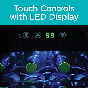 BLACK+DECKER BD61526 Wine Cellar 24-bottle capacity, black