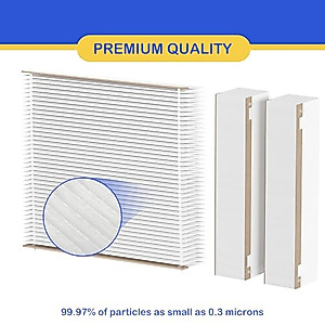 Roninby 201 Air Filter Replacement Compatible with Aprilaire 2200 2250, Space Gard 2200 Air Cleaner Purifier and Lennox PMAC-20C X0445, Compare to Part #201, MERV-10 Air Filter, 3 Pack