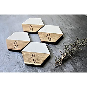 Minimalist Personalized Marble and Wood Cutting Board Custom Cutting Board Charcuterie Board Christmas Anniversary Wedding Gift Bridal Shower Gift Engagement Gift Housewarming Gift