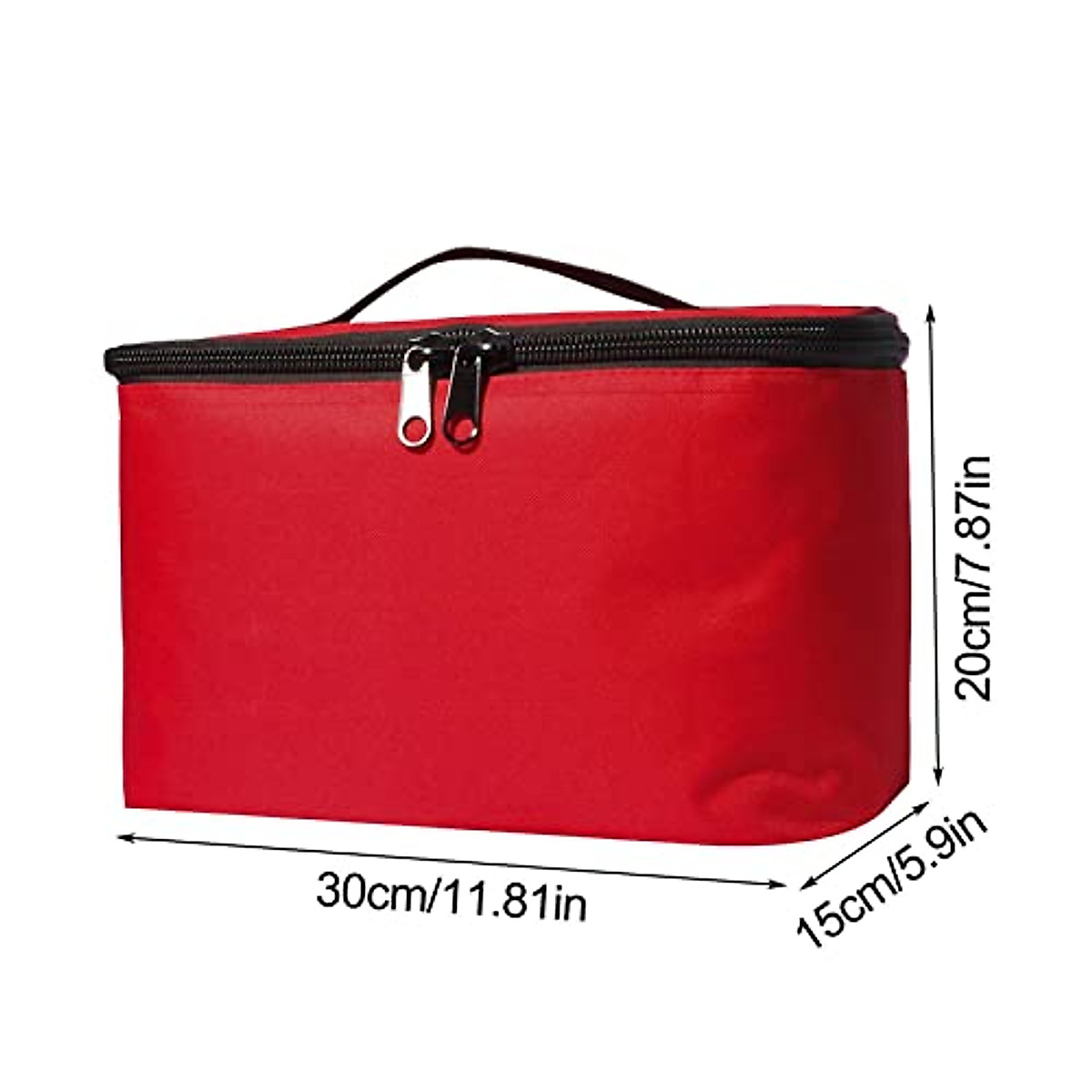 Ranley Thermal Food Bag | Insulated Grocery Bags with Zippered Top | Reusable Catering Supplies for Camping, Hot and Cool Food, Drinks, Beverage, Fruit, Vegetable