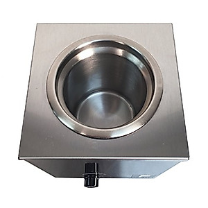 Paragon - Manufactured Fun Pro-Style Butter Warmer with Pump, Stainless Steel, 32 ounce