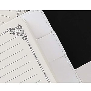wyh Composition Classic Lined Notebook Digital Password Notebook Hardcover Writing Journal with Lined Pages，Notebook for Work Student A5 Journal (Color : Blue)